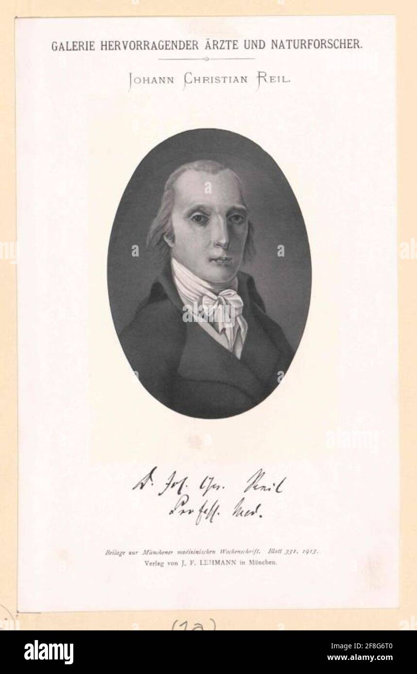Johann reil hi-res stock photography and images - Alamy