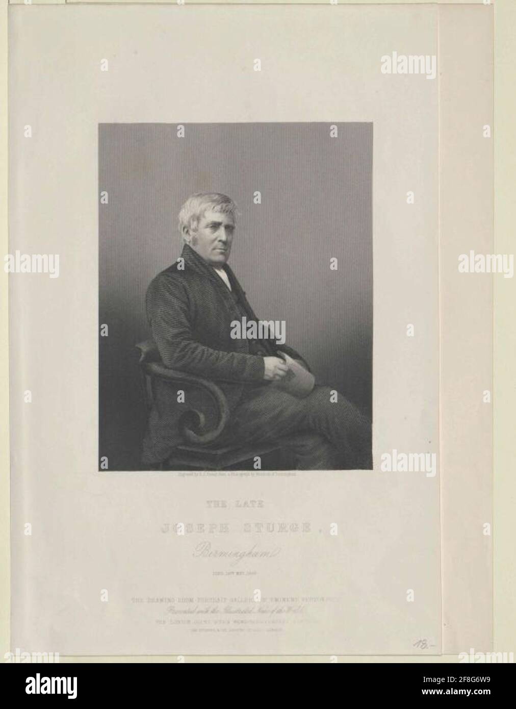 Sturge, Joseph Stock Photo - Alamy