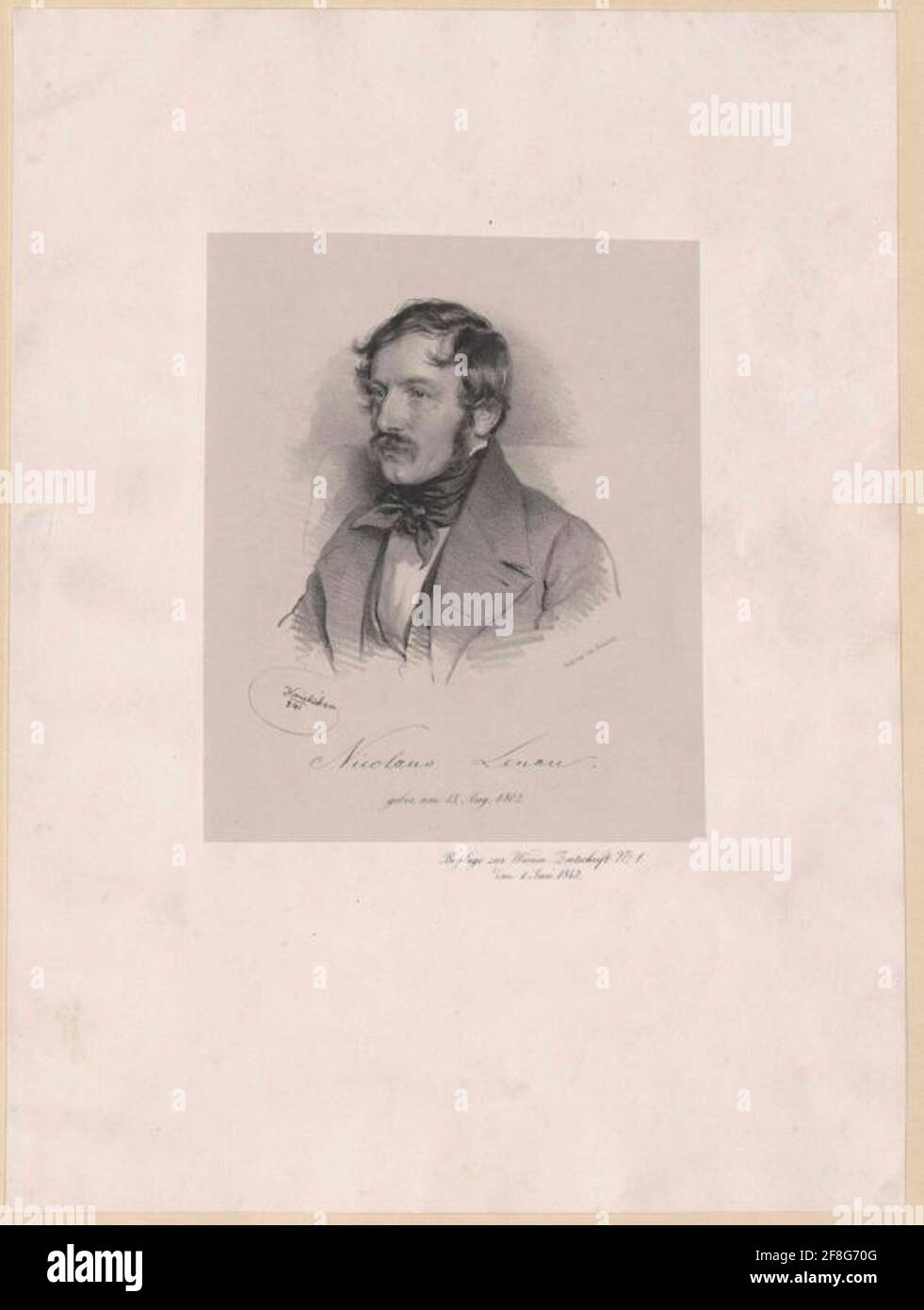 Lenau, Nikolaus Stock Photo - Alamy