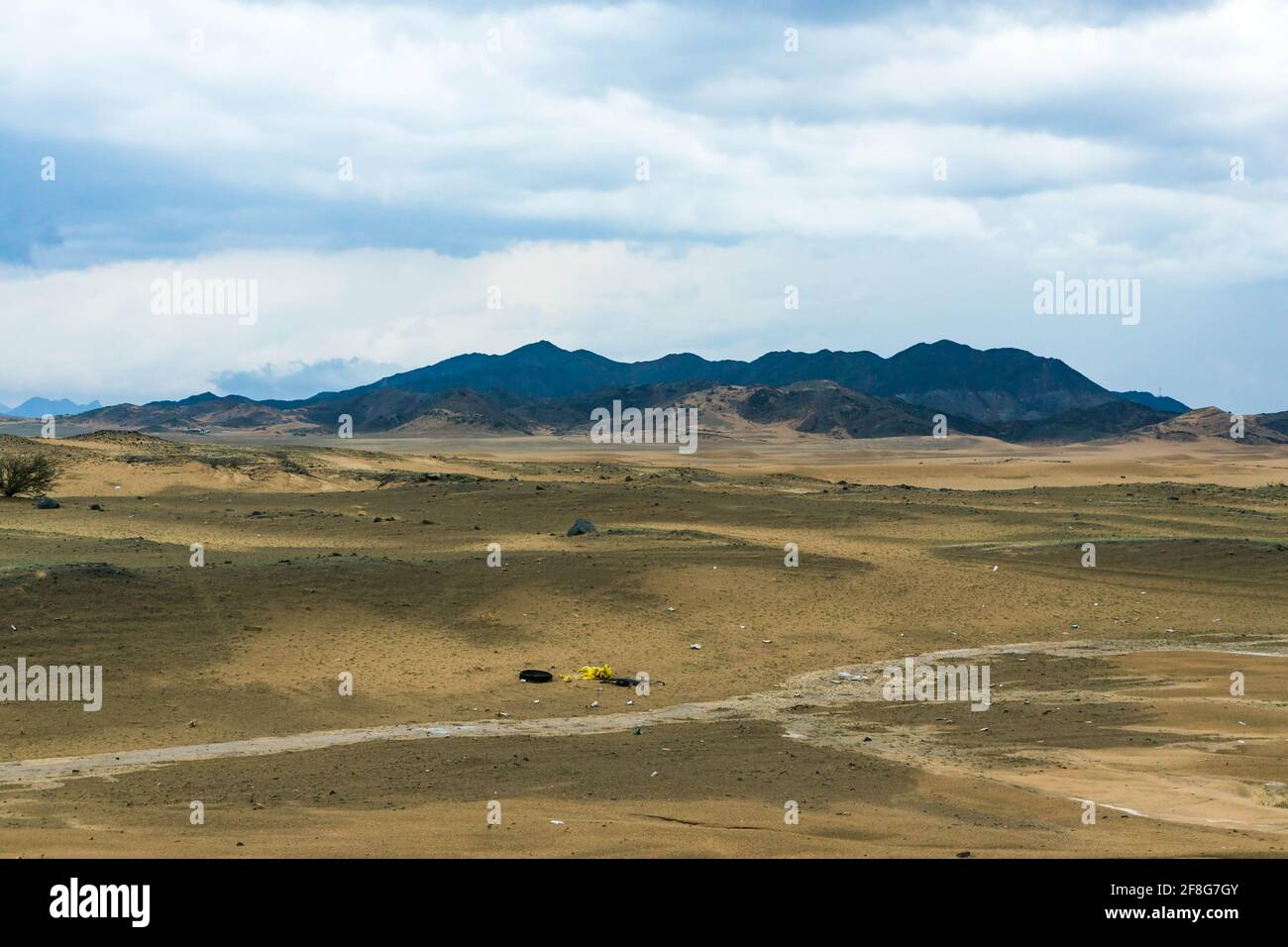 A rainy day at makkah desert, saudi arabia Stock Photo - Alamy