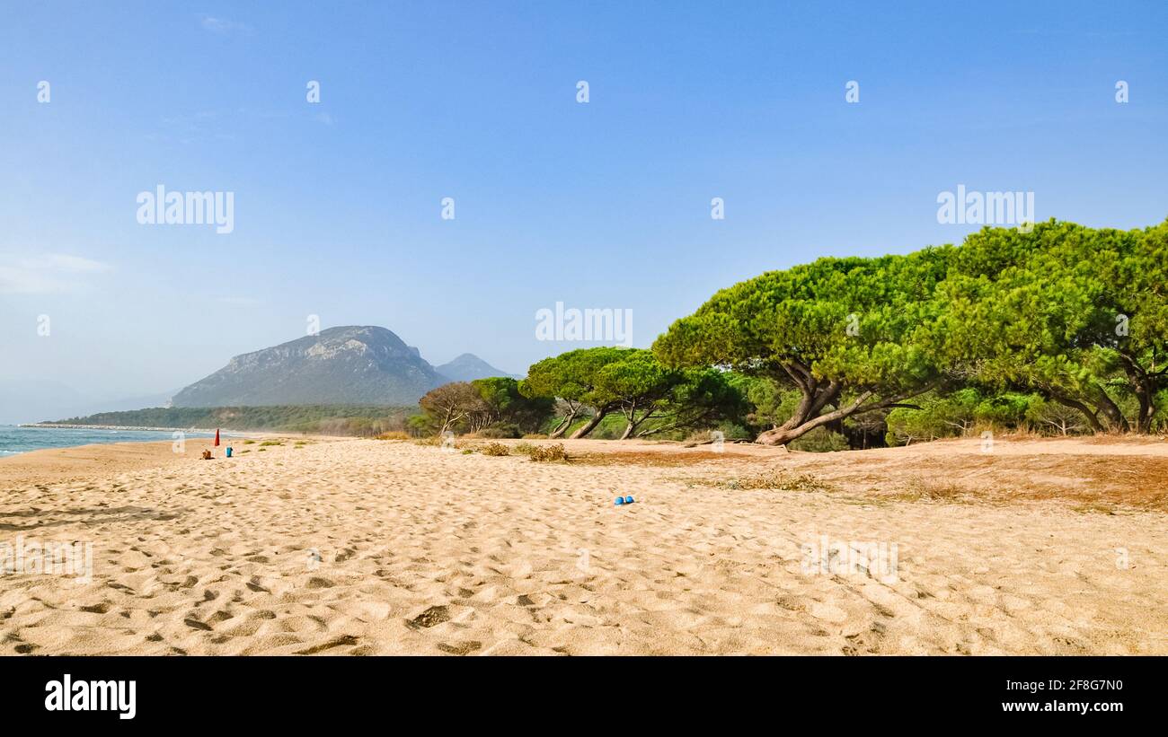 Beautiful scenery at the beach of Orosei, Sardinia Italy.Beach ...