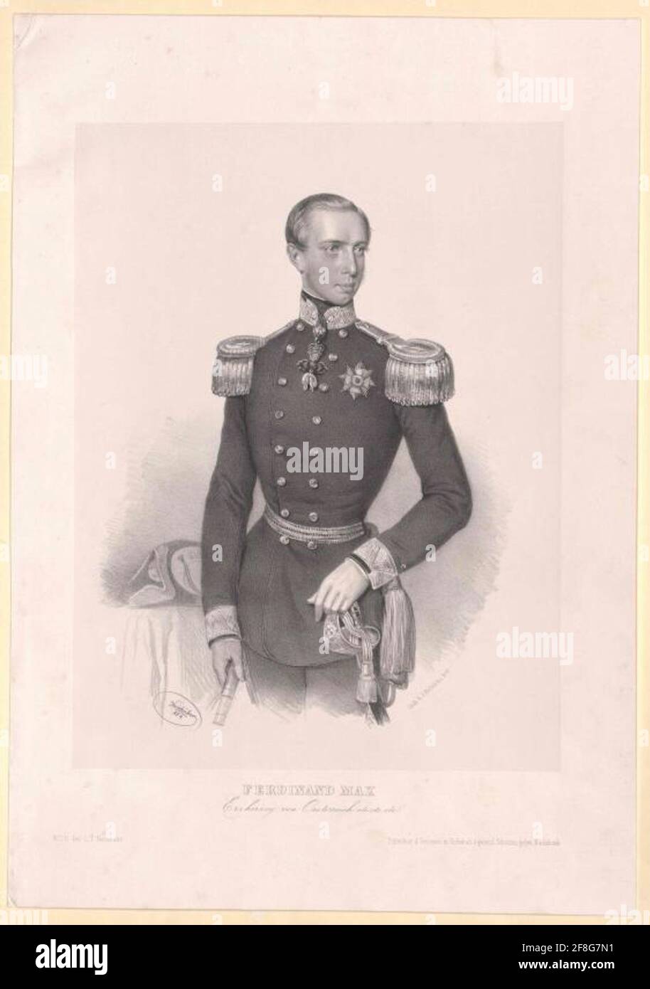 Maximilian I, Kaiser of Mexico Stock Photo - Alamy