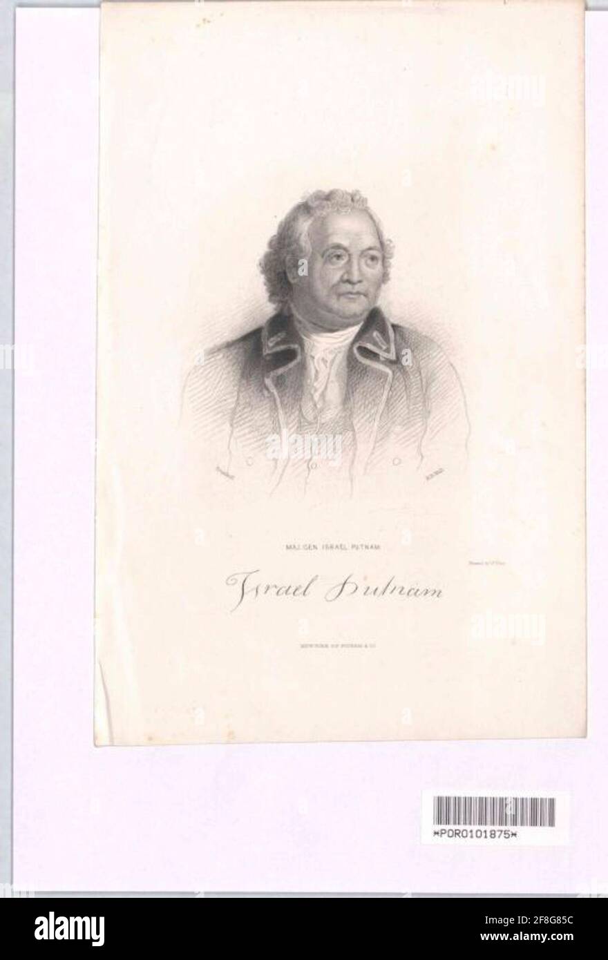 Major general israel putnam hi-res stock photography and images - Alamy