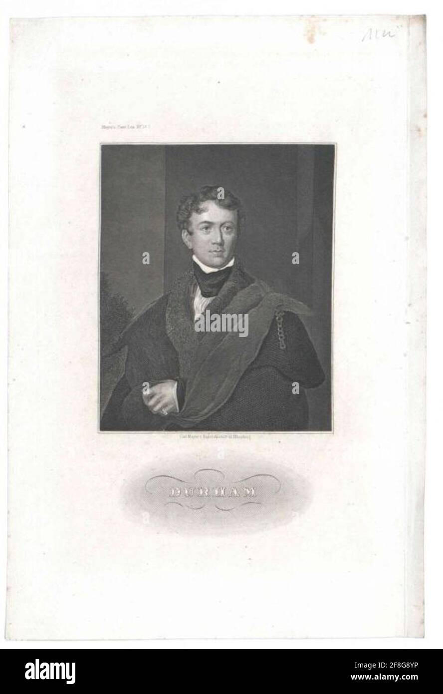 John lambton 1st earl of durham Cut Out Stock Images & Pictures - Alamy