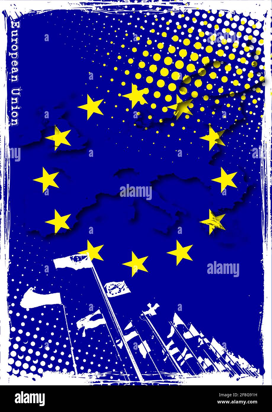 United france poster Stock Vector Images - Alamy