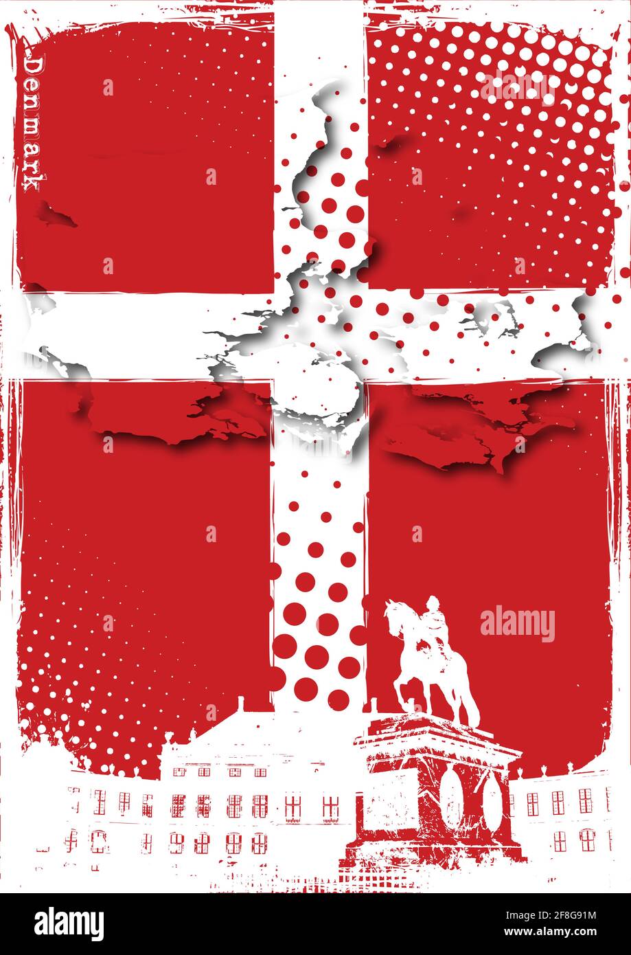 Poster of denmark Stock Vector Image & Art - Alamy