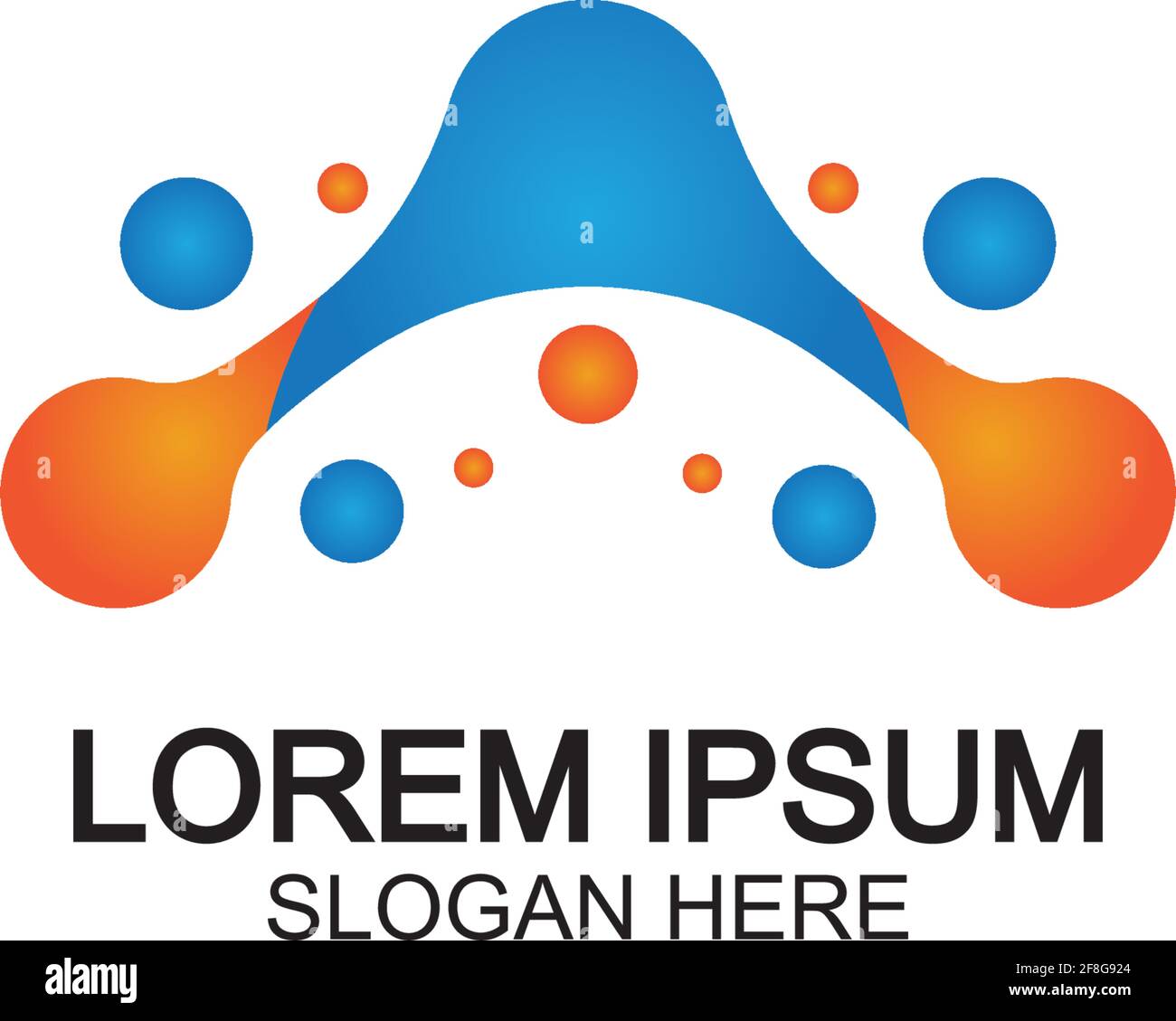 Molecule symbol logo template vector illustration design Stock Vector ...