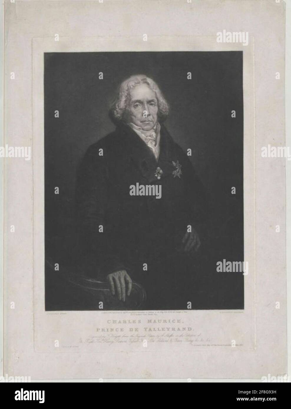 Talleyrand Perigord, Charles Maurice Duke Print by Thomas Hodgetts ...