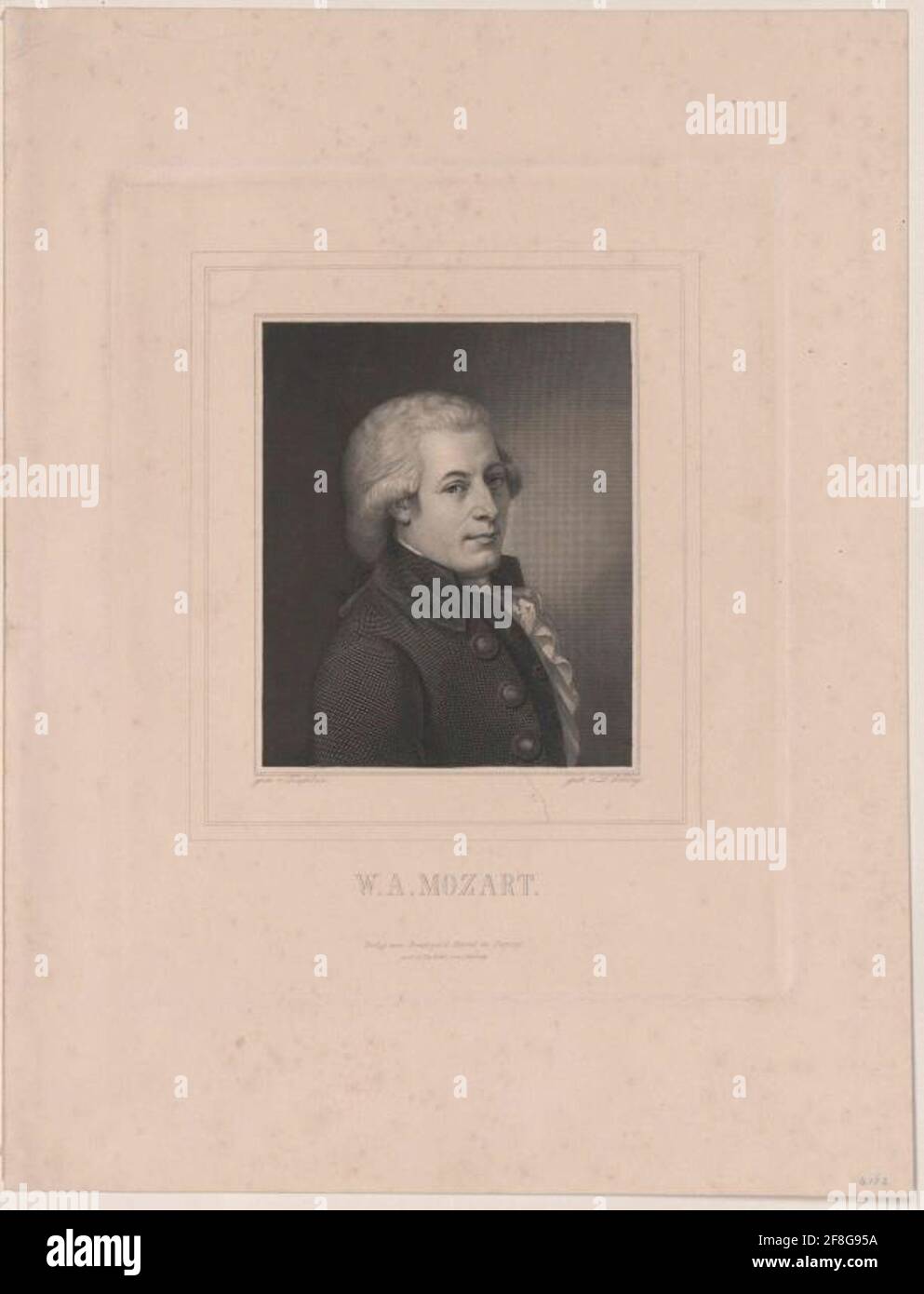 Mozart, Wolfgang Amadeus Portrait Wolfgang Amadeus Mozart (1756-1791 Stock Photo - Alamy