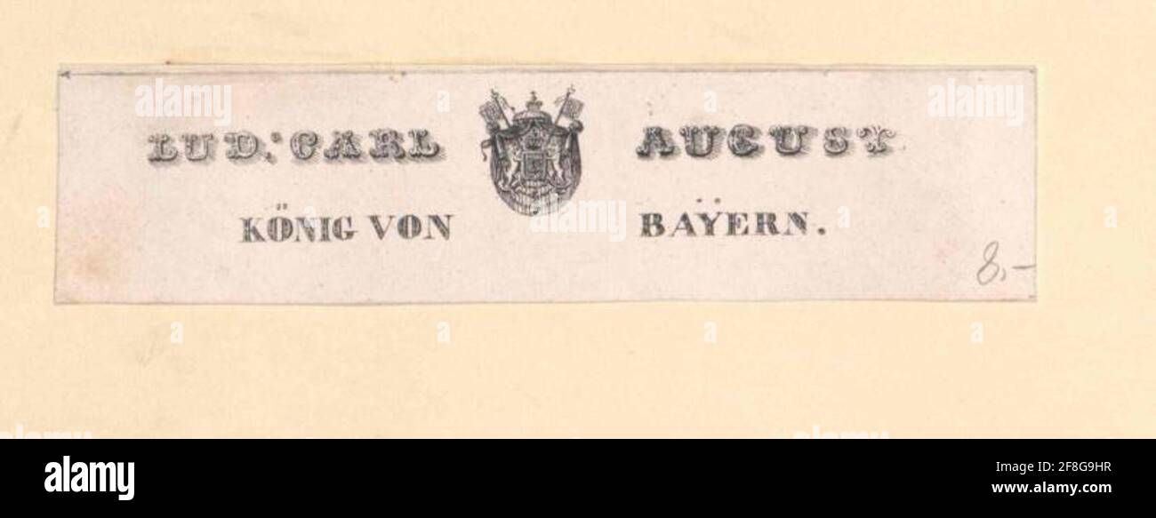 Ludwig I, King of Bavaria Stock Photo - Alamy