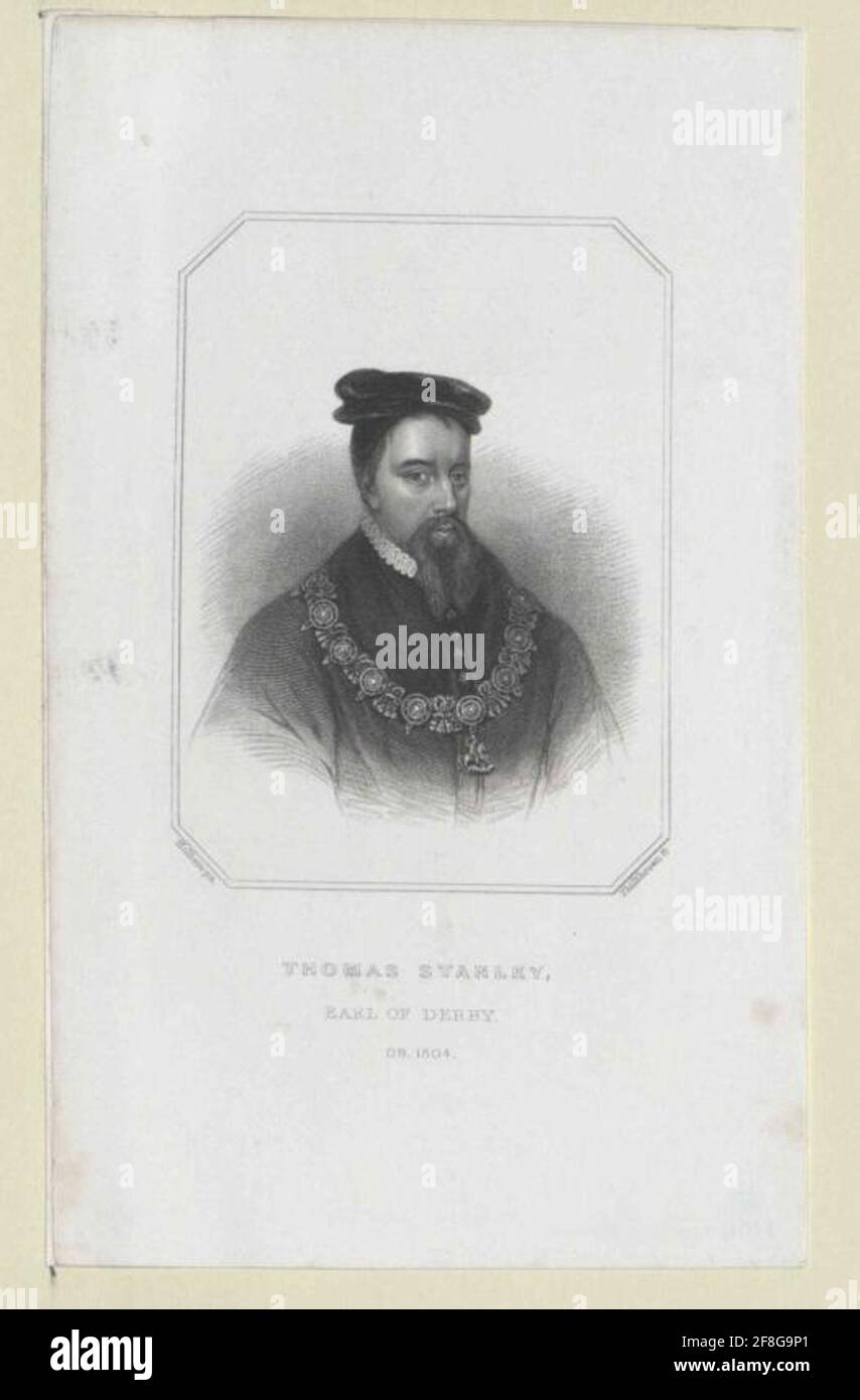 Stanley, Edward Earl of Derby Stock Photo - Alamy