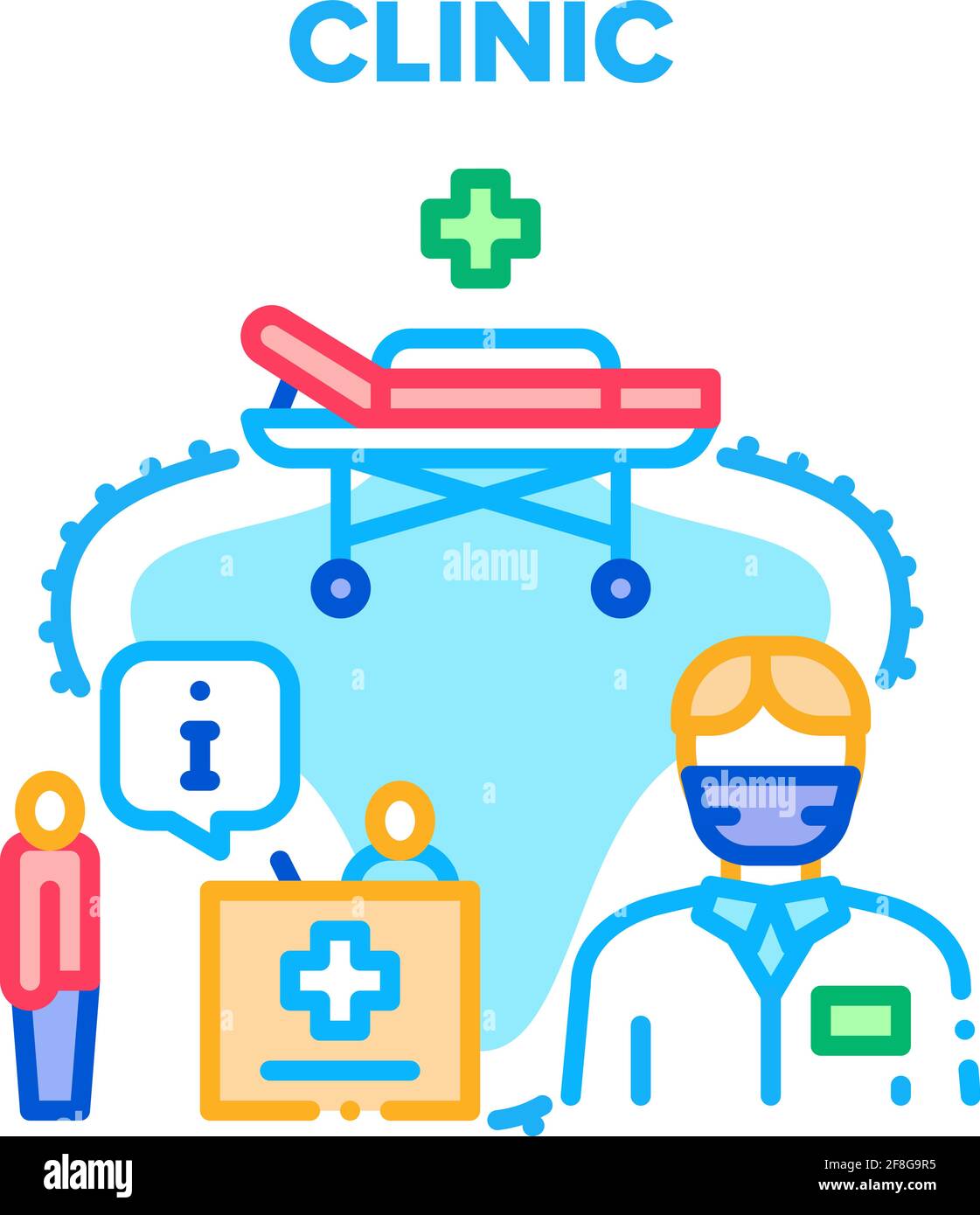 Clinic Treatment Vector Concept Color Illustration Stock Vector Image ...