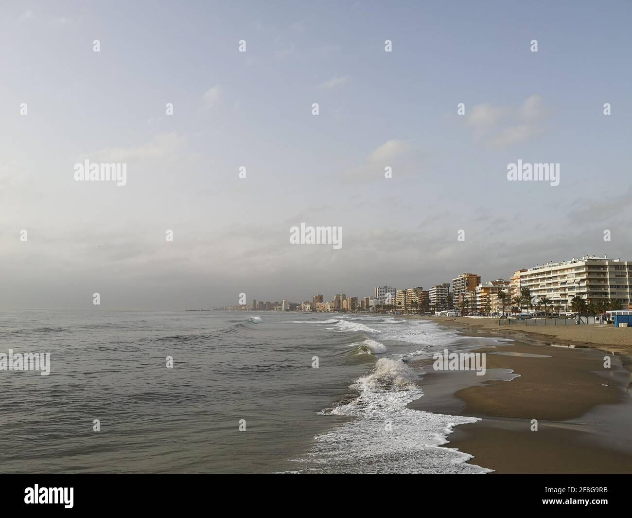 Fuengirola beach tourist hi-res stock photography and images - Alamy