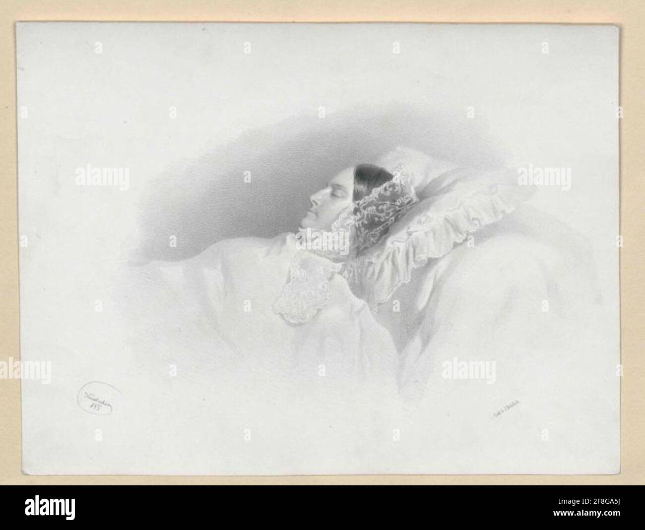 Luise, Princess of Baden Stock Photo - Alamy