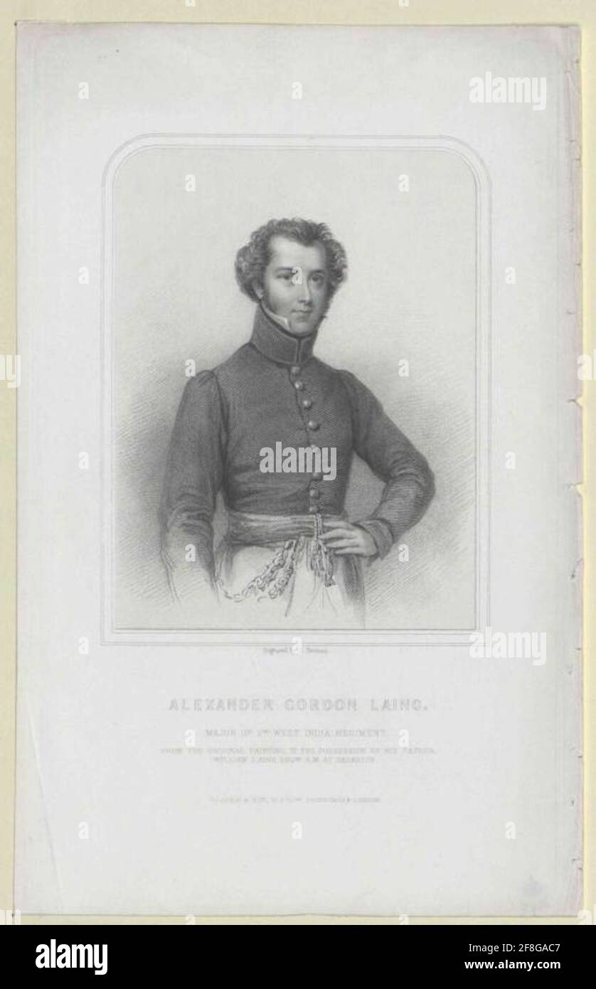 Laing, Alexander Gordon Stock Photo - Alamy