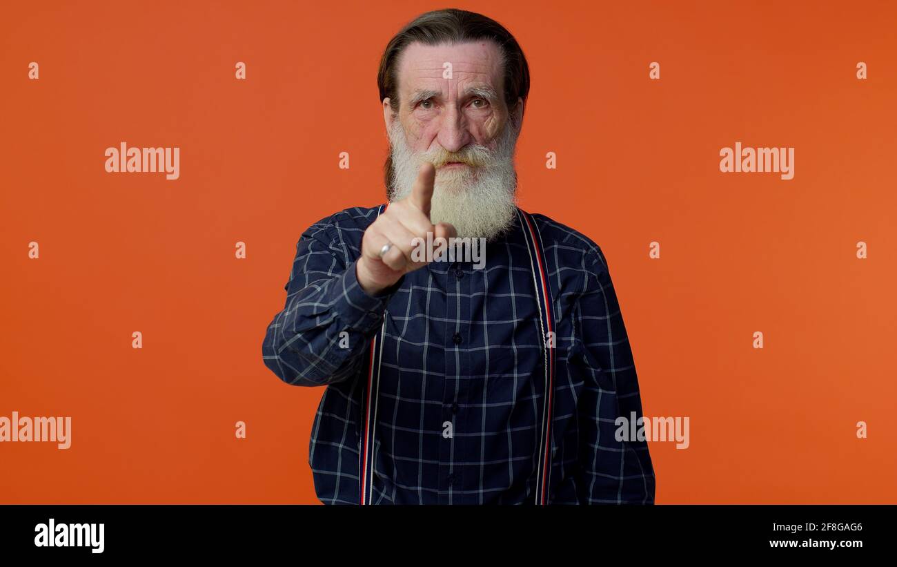 Rude old man hi-res stock photography and images - Alamy