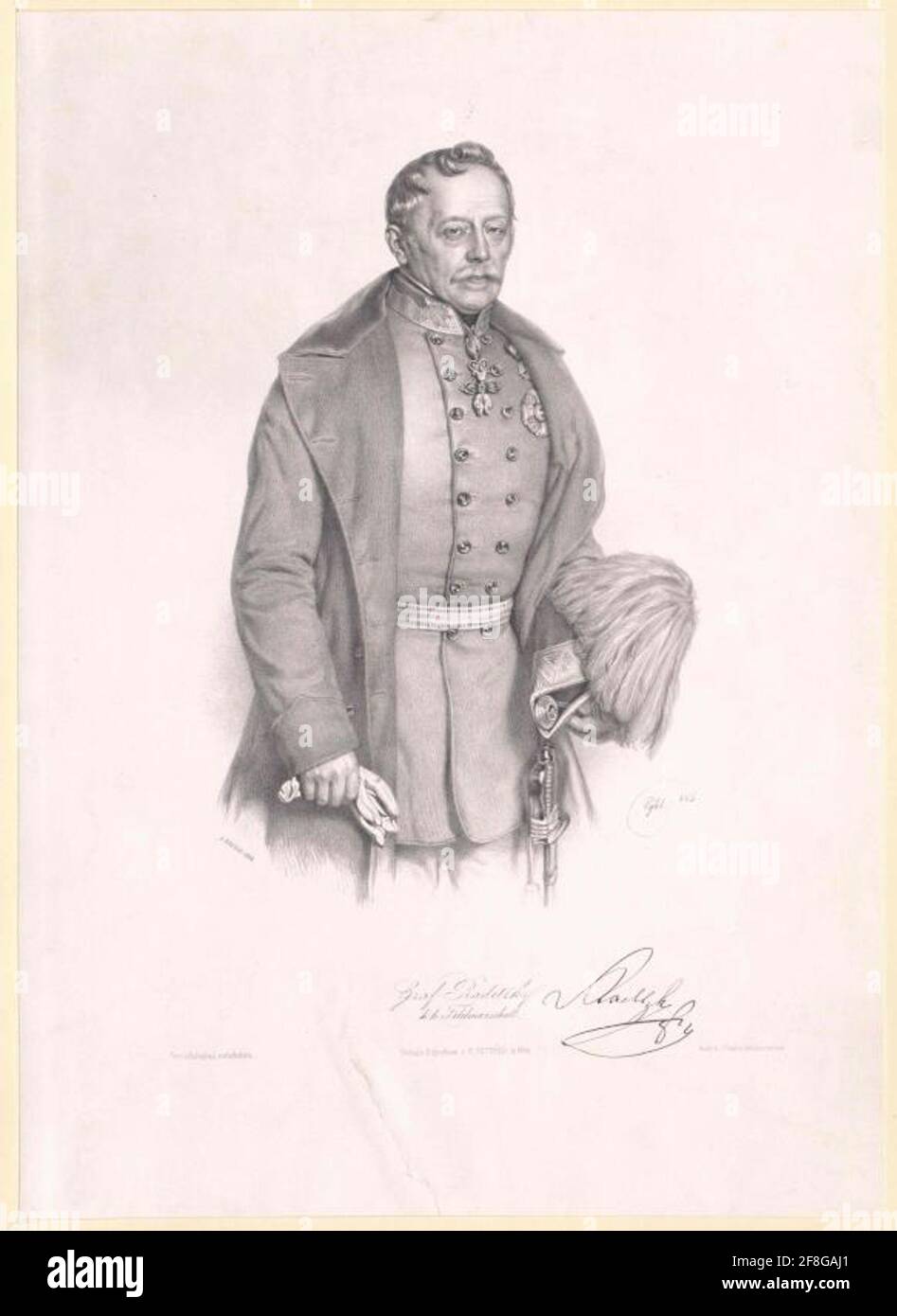 Radetzky from Radetz, Josef Graf Stock Photo - Alamy