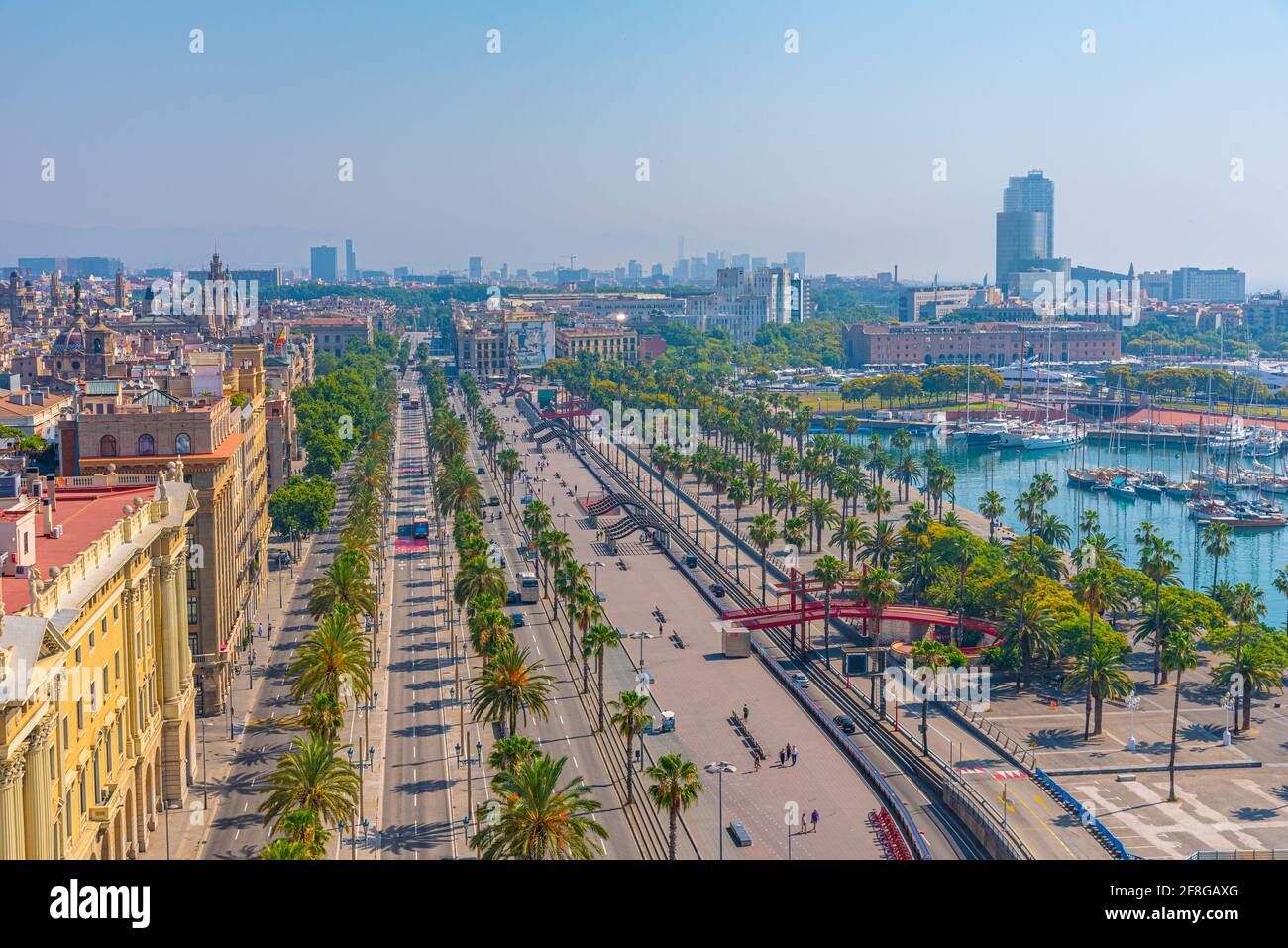 Aerial view town in colon hi-res stock photography and images - Alamy