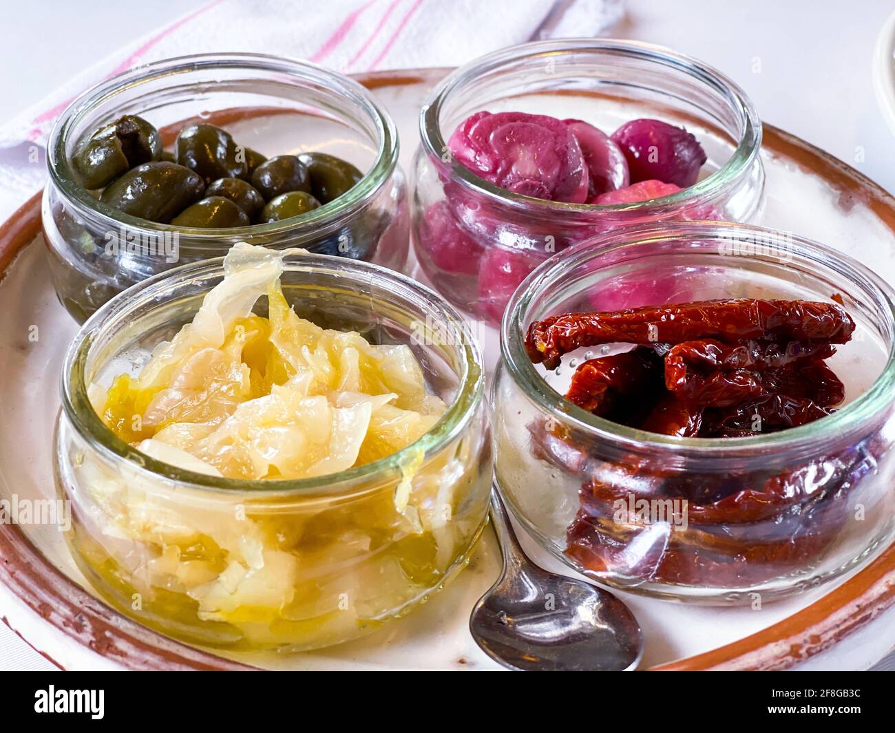 Domestic food appetizer in the famous restourant Stock Photo - Alamy