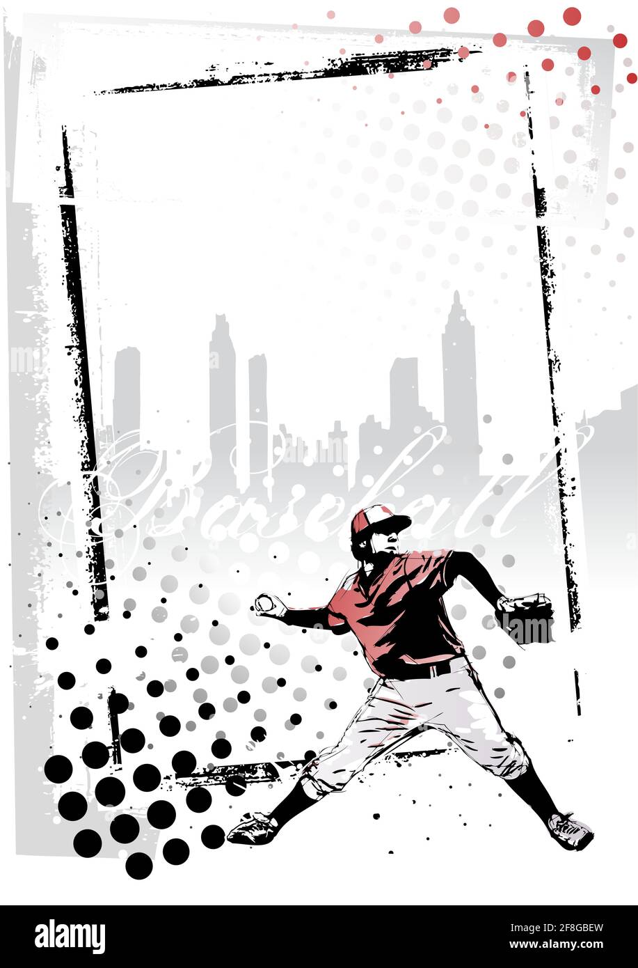 baseball poster background Stock Vector Image & Art - Alamy