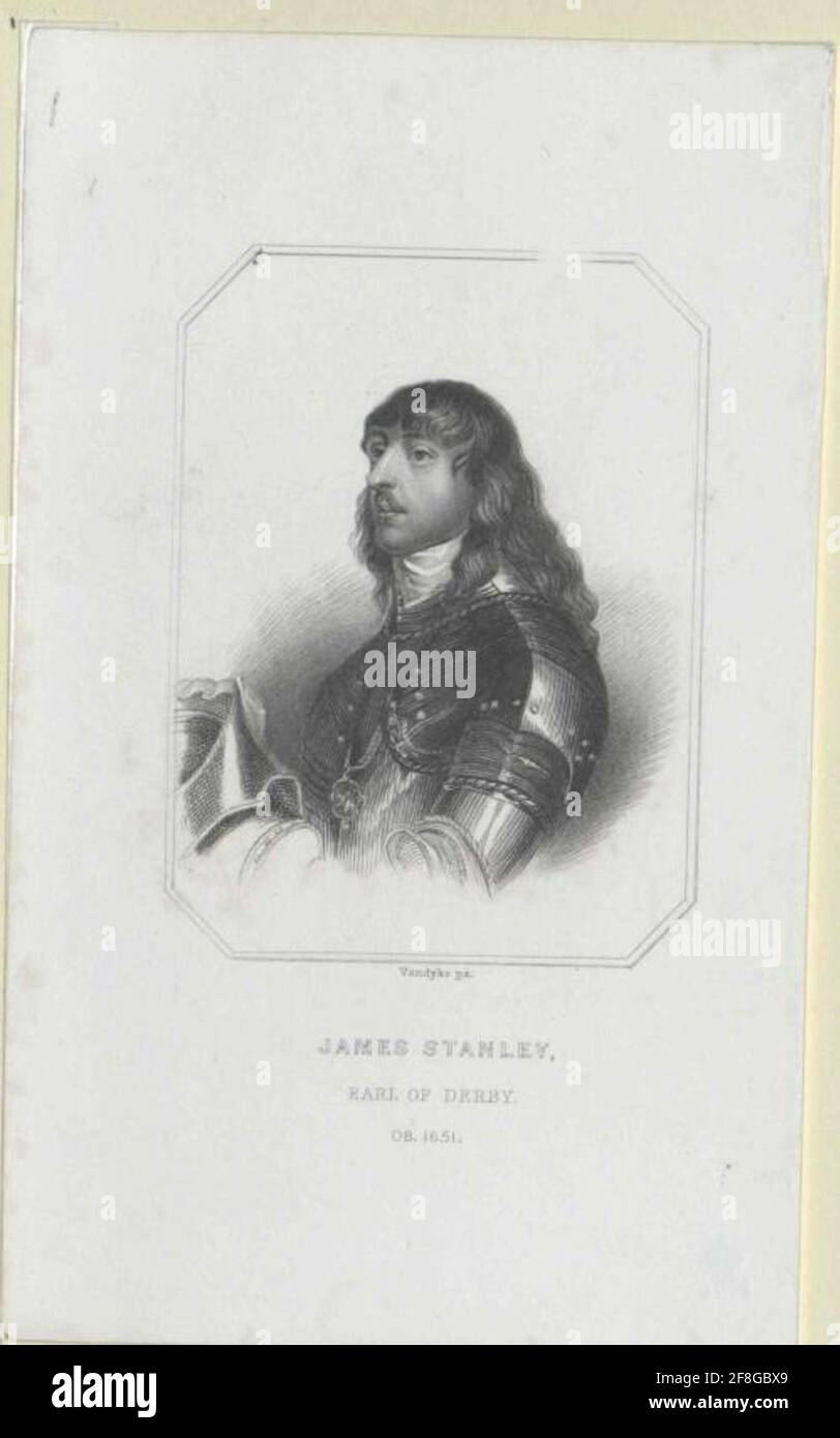 Stanley, 7. Earl of Derby, James Stock Photo - Alamy