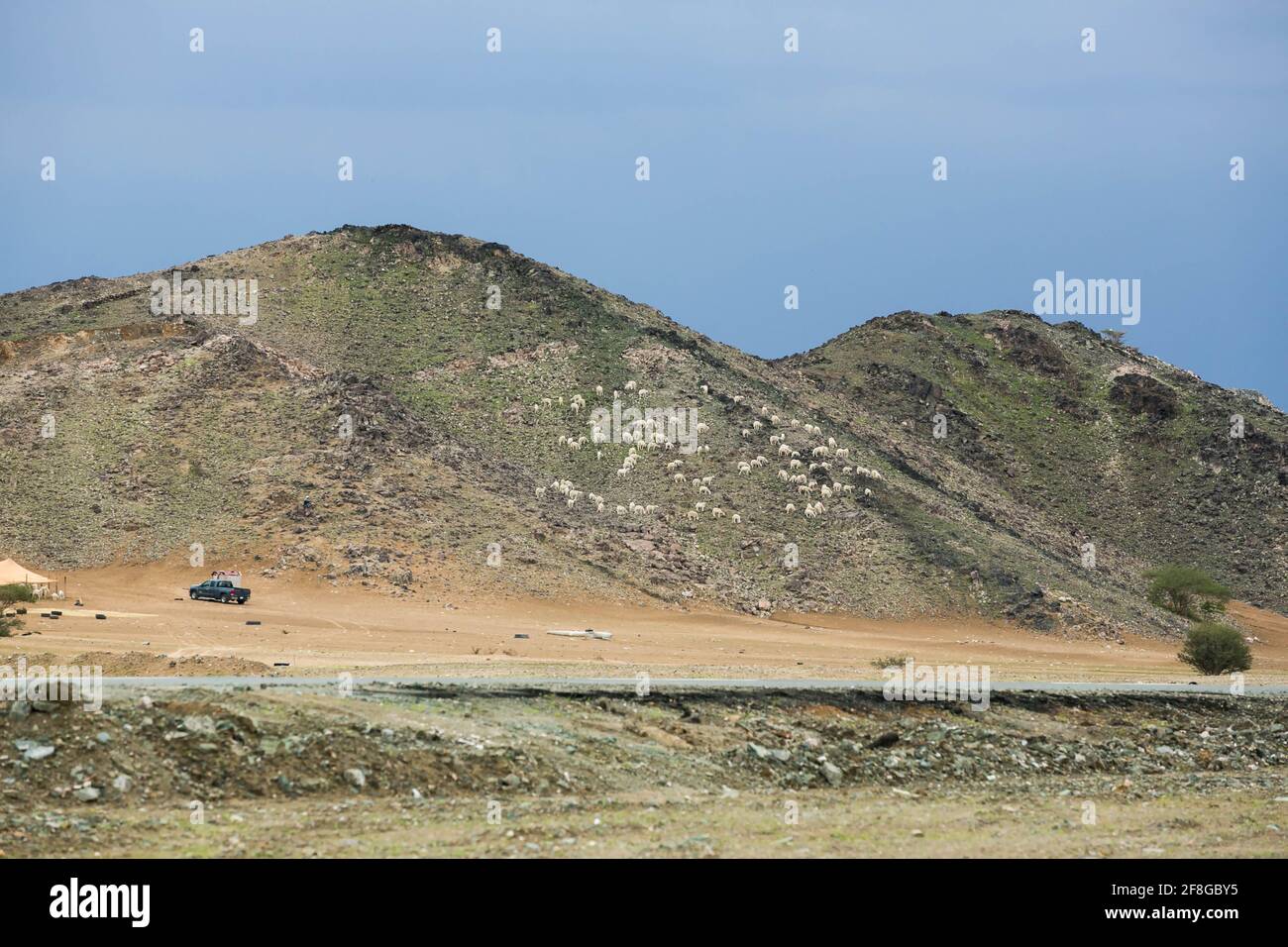 saudi arabia desert landscape Stock Photo - Alamy
