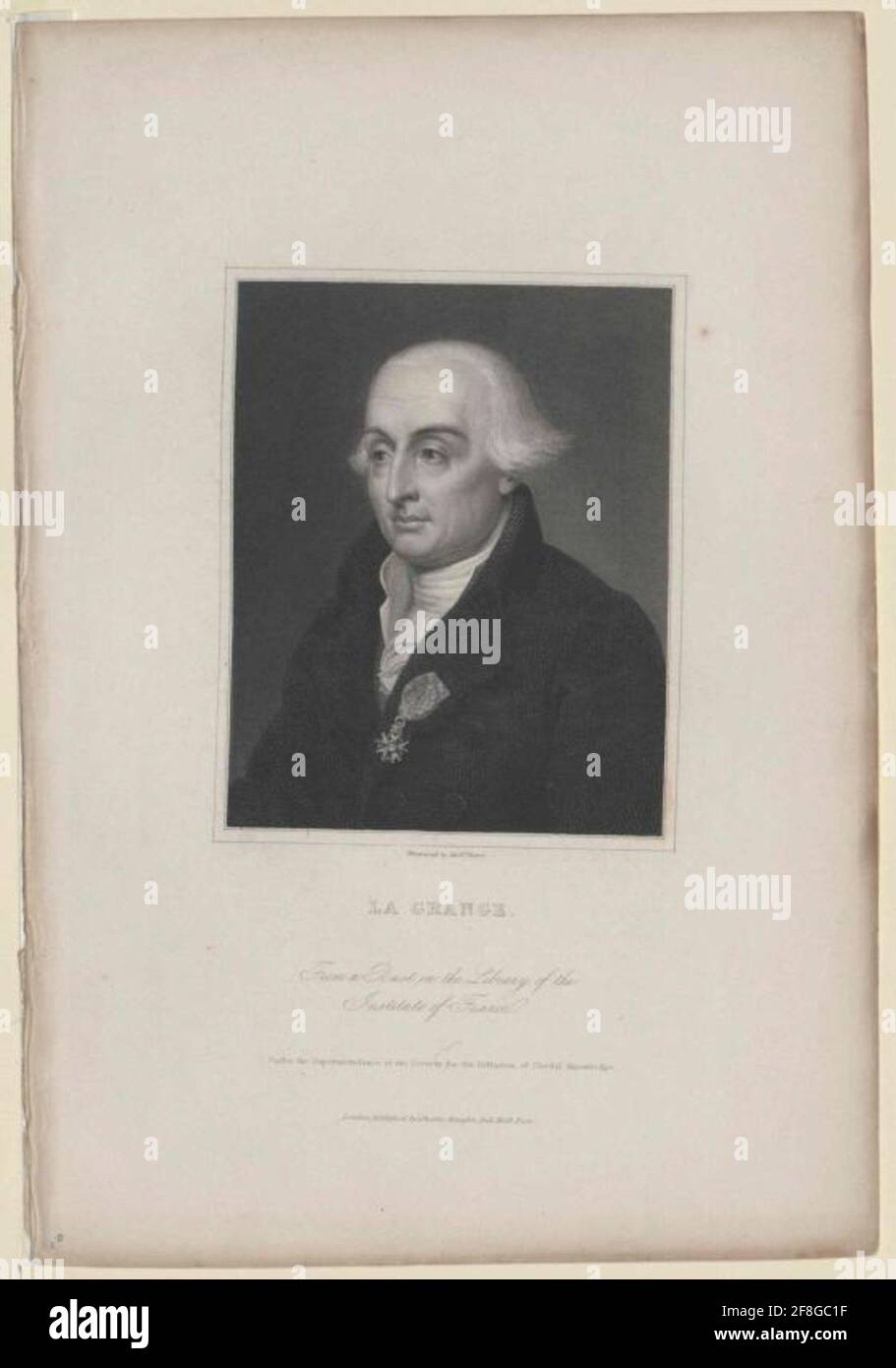 Lagrange, Joseph Louis Comte Stock Photo - Alamy