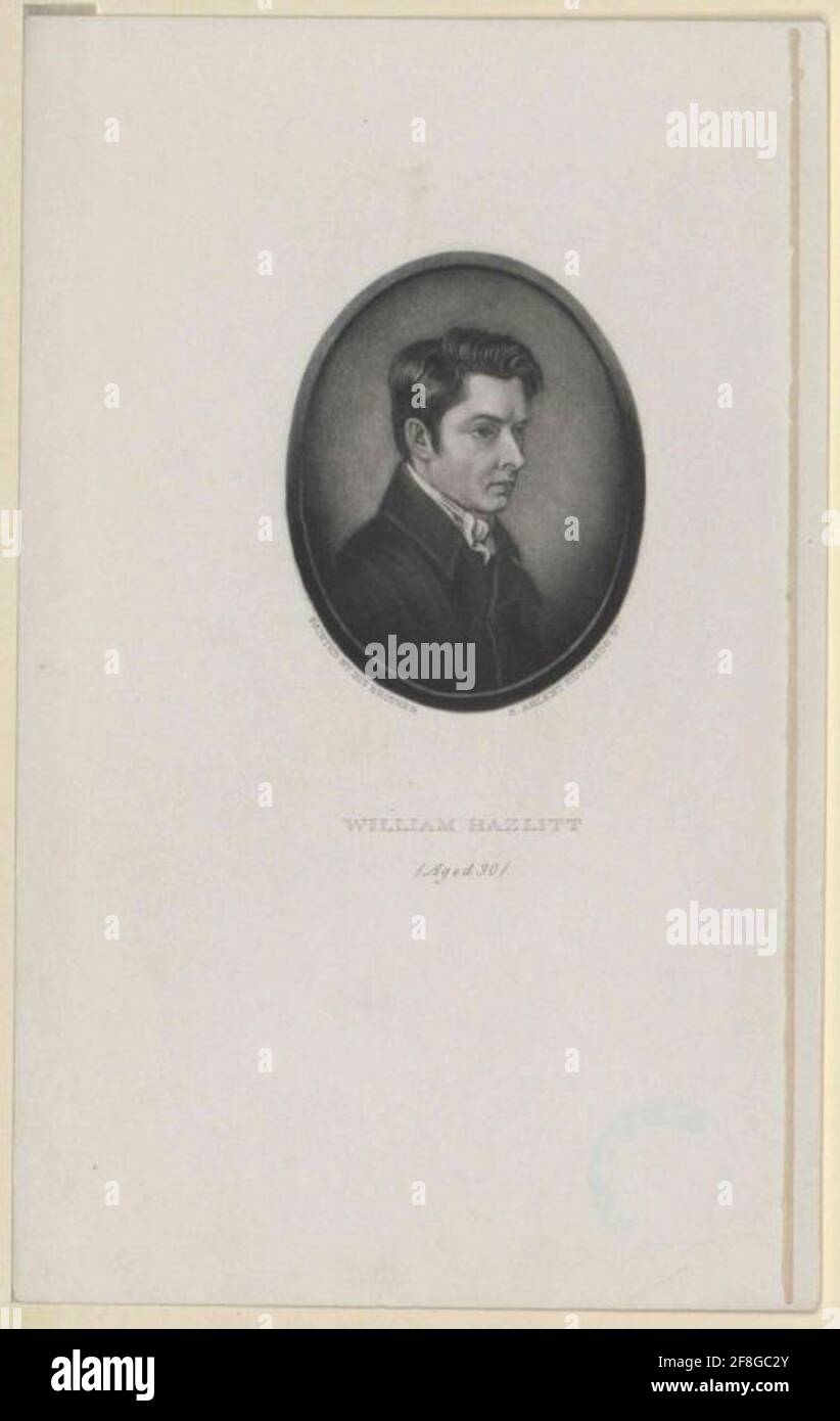 Hazlitt hi-res stock photography and images - Alamy