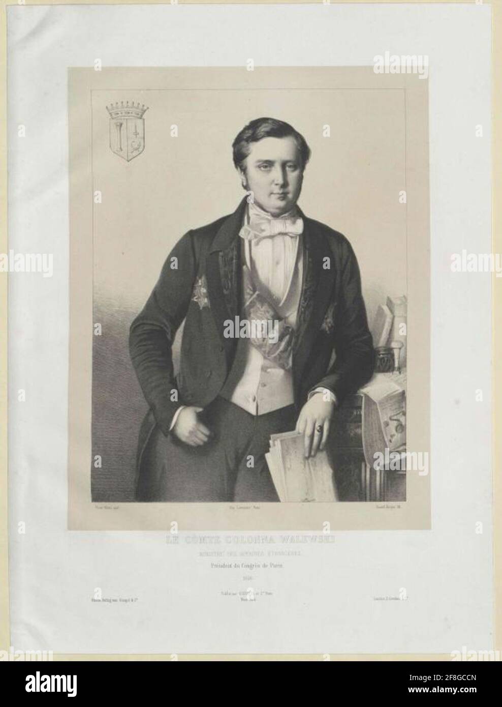 Walewski, Alexandre Comte Stock Photo - Alamy