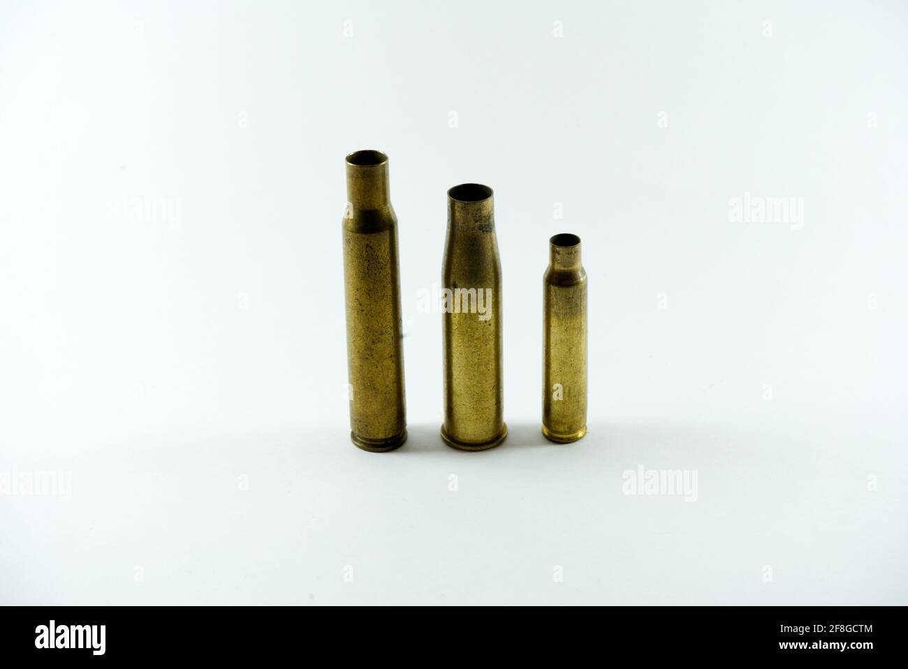 Used bullets in different sizes Stock Photo - Alamy