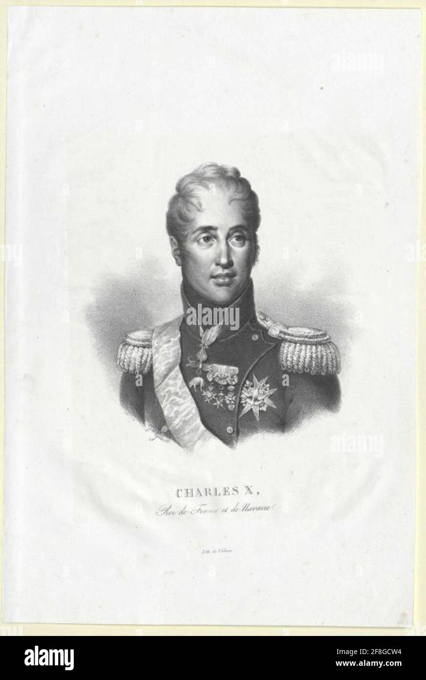 Charles X., King of France Stock Photo - Alamy