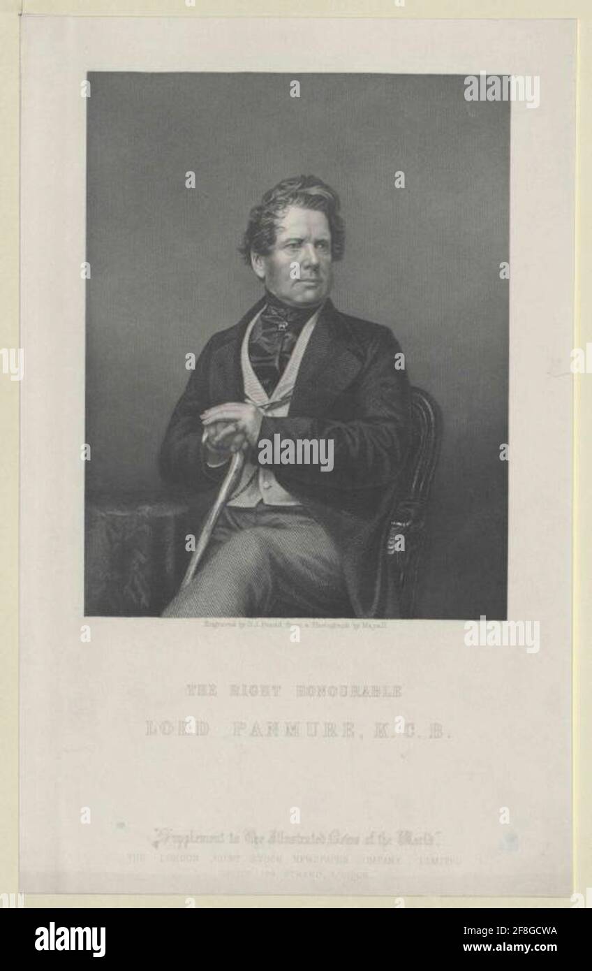 Maule, Fox Baron Earl of Dalhousie Stock Photo - Alamy