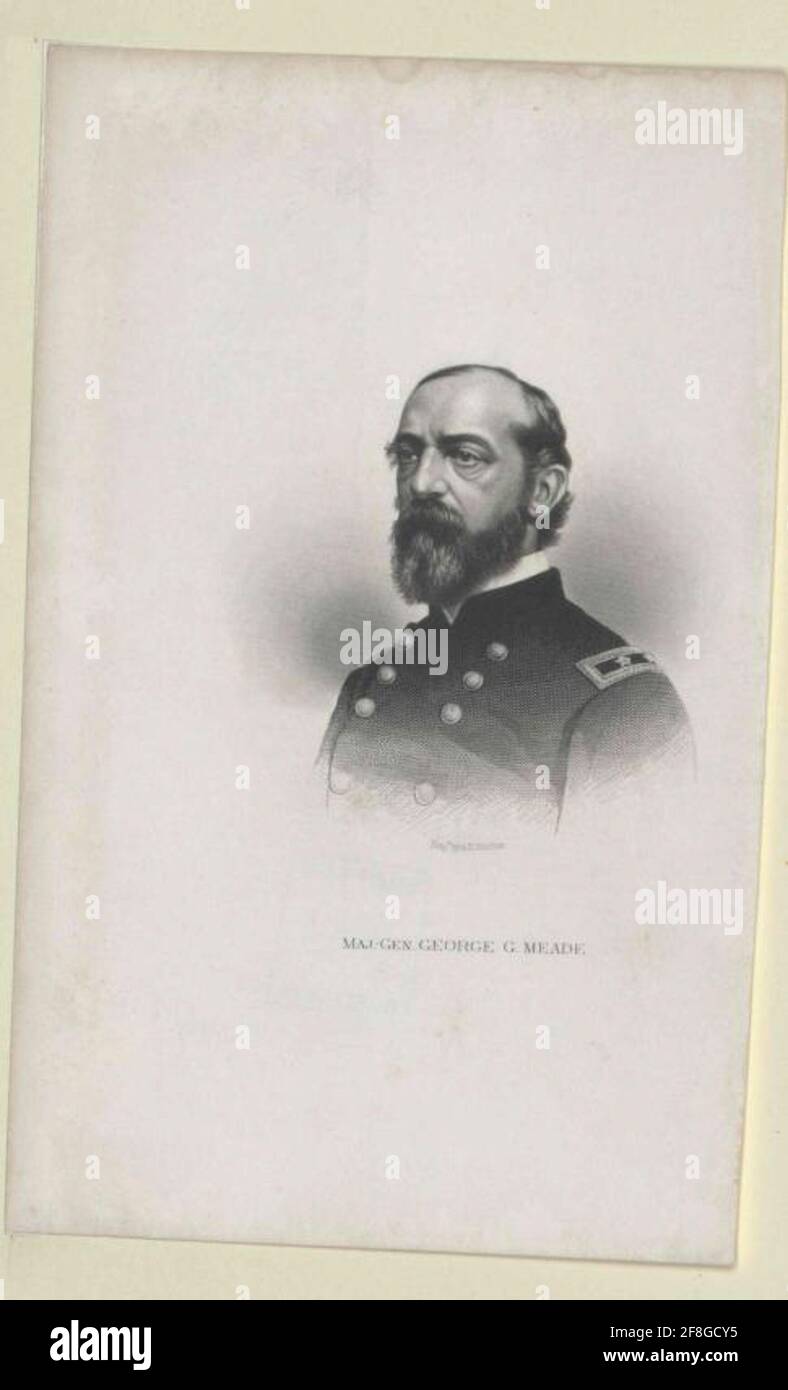 Meade, George Gordon Stock Photo - Alamy