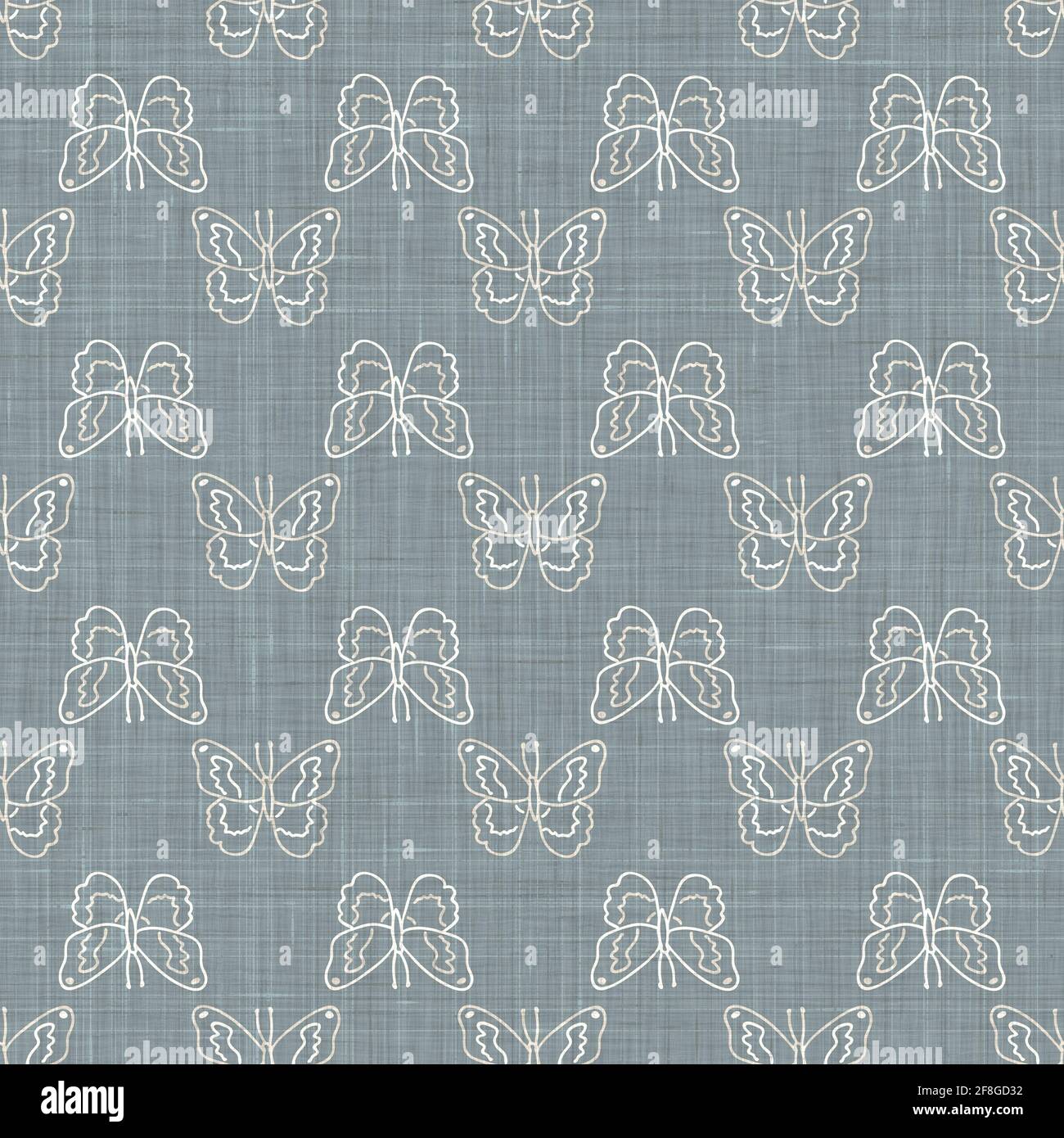 Seamless background butterfly gender neutral pattern. Whimsical minimal ...