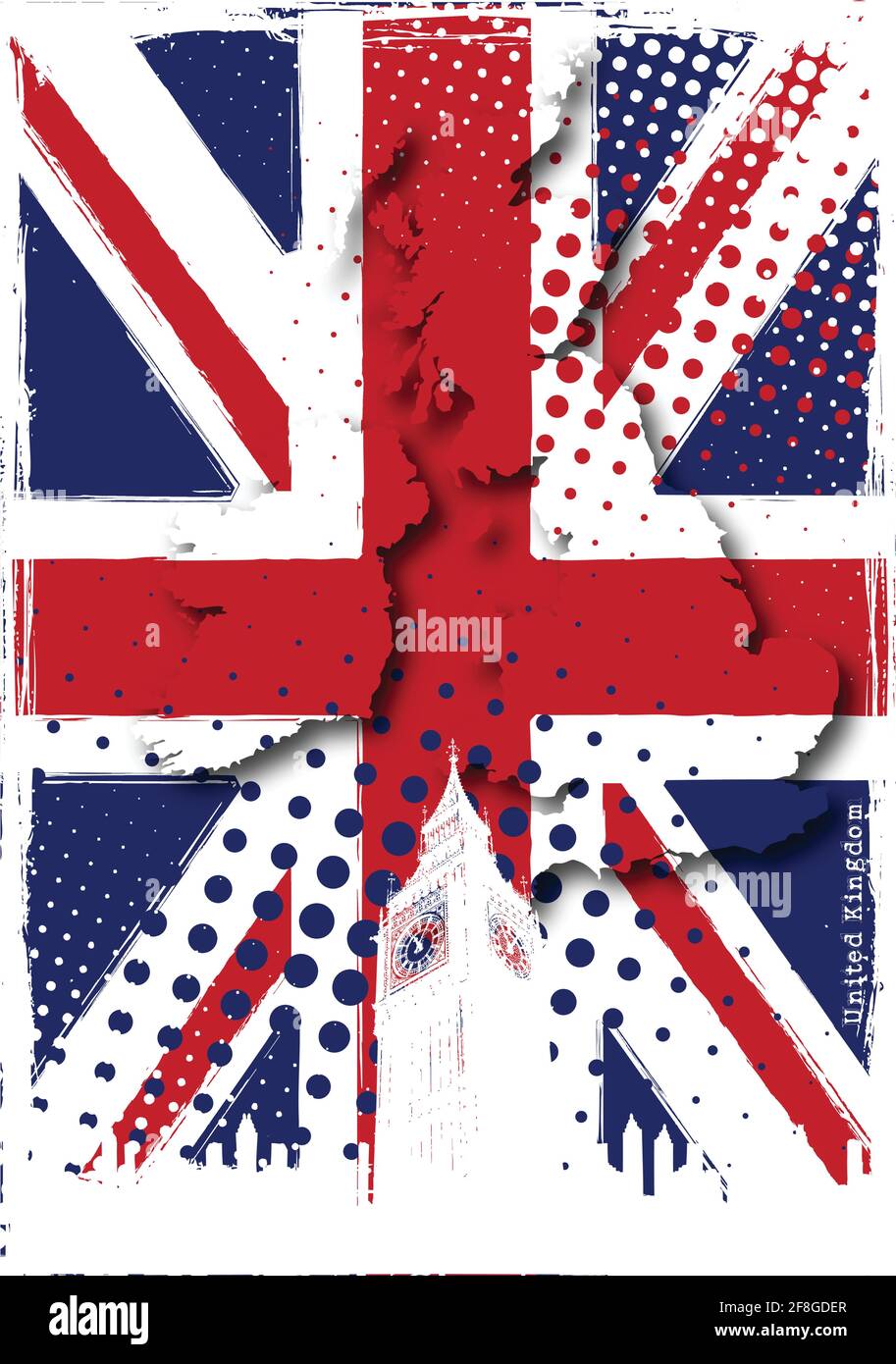 united kingdom poster Stock Vector Image & Art - Alamy