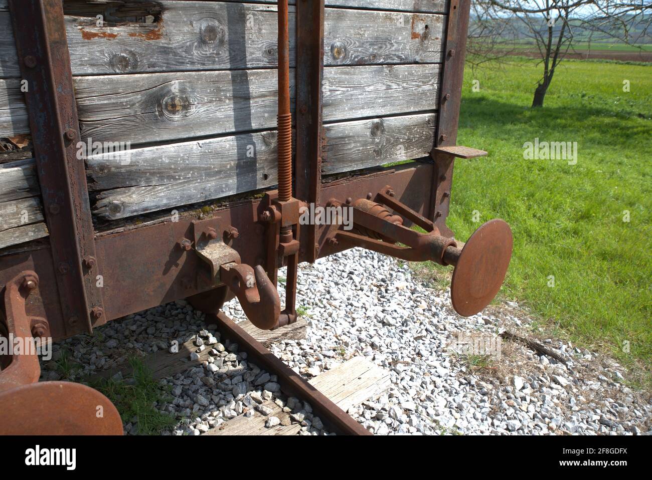 Vintage coupling hook hi-res stock photography and images - Alamy