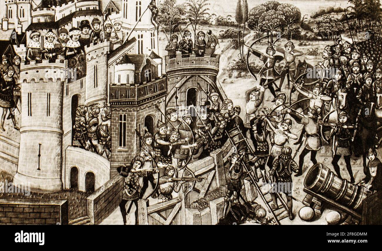 Siege of a fortress hi-res stock photography and images - Alamy