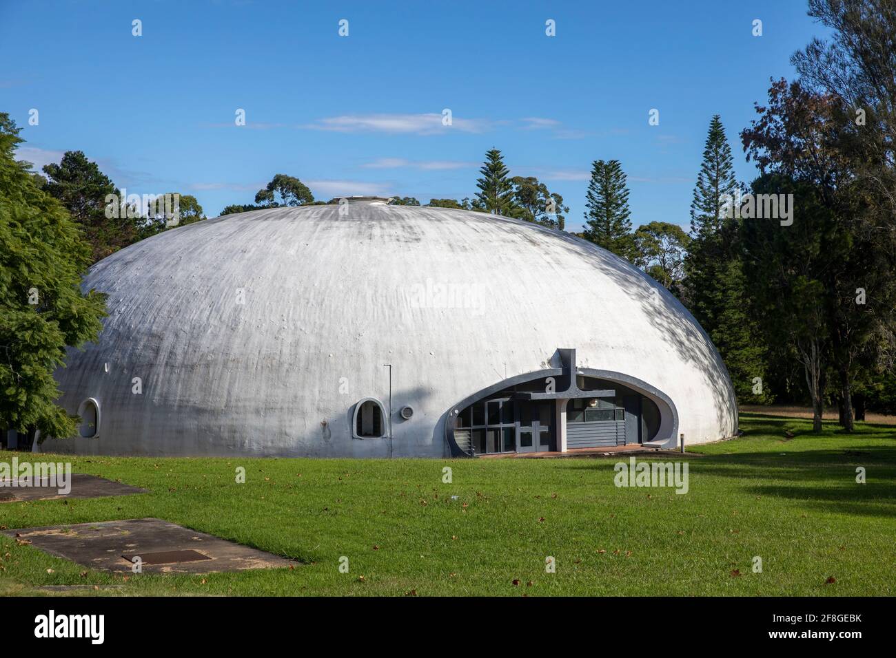Binishell dome at Ku Ring Gai high school in Sydney,NSW,Australia Stock ...