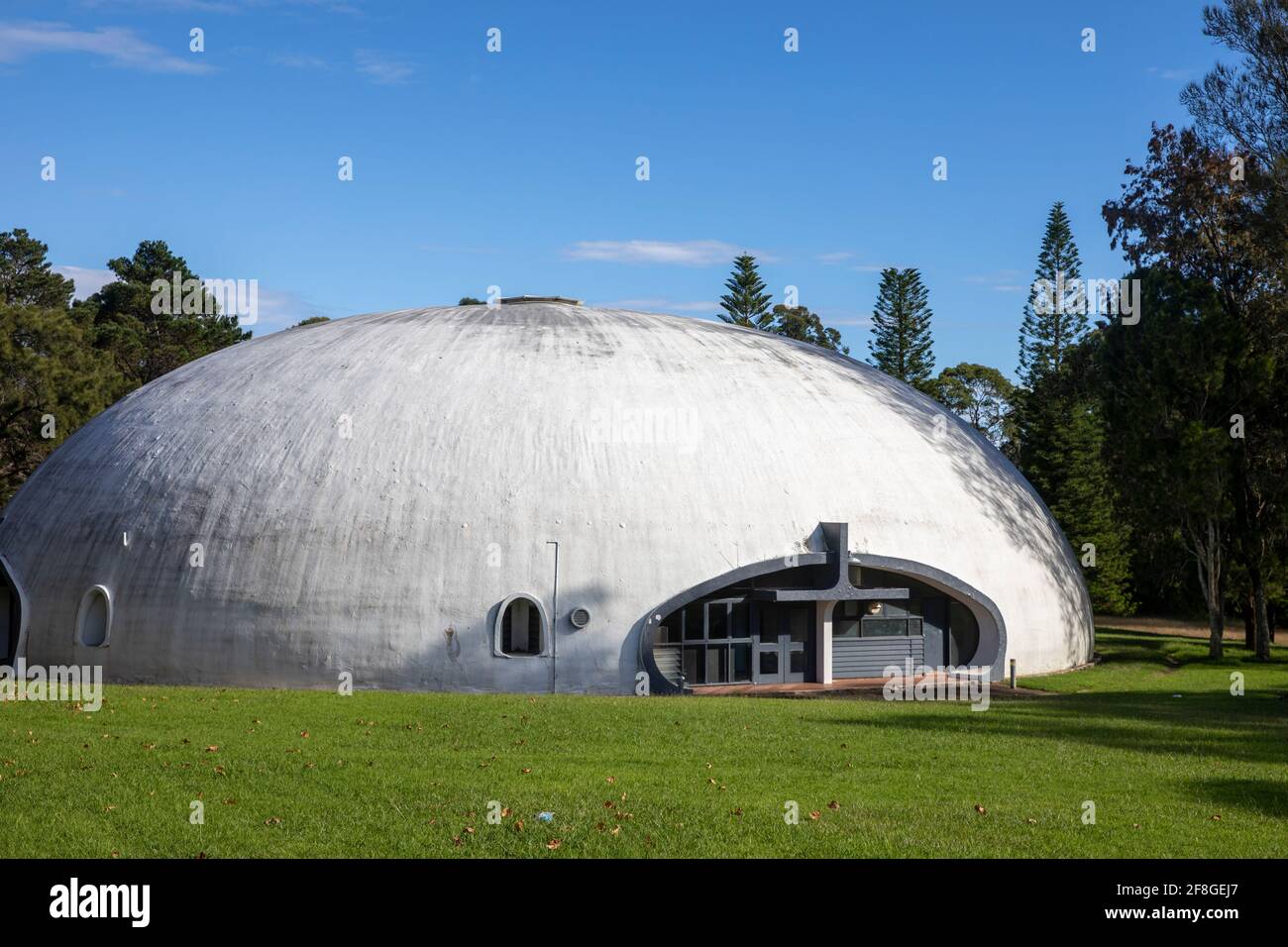 Binishell dome at Ku Ring Gai high school in Sydney,NSW,Australia Stock ...