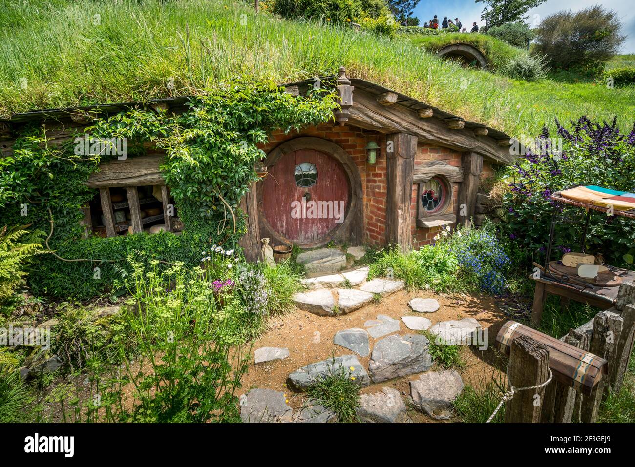 New zealand hobbit land hi-res stock photography and images - Alamy