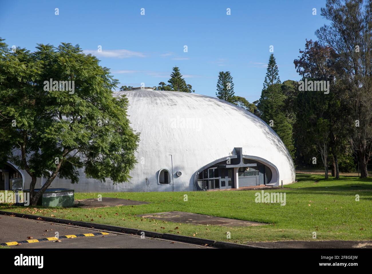 Binishell dome at Ku Ring Gai high school in Sydney,NSW,Australia Stock ...
