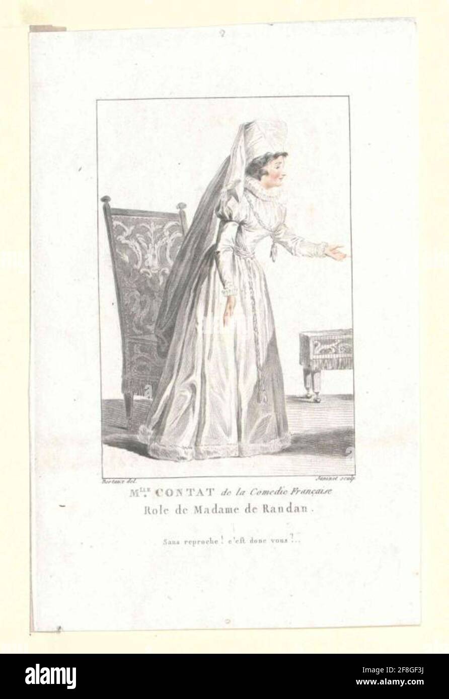 Contat, Louise Francoise Stock Photo - Alamy