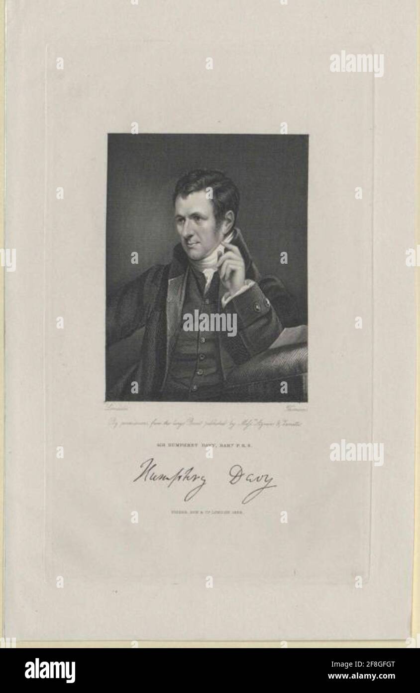 Davy, Humphry Stock Photo - Alamy
