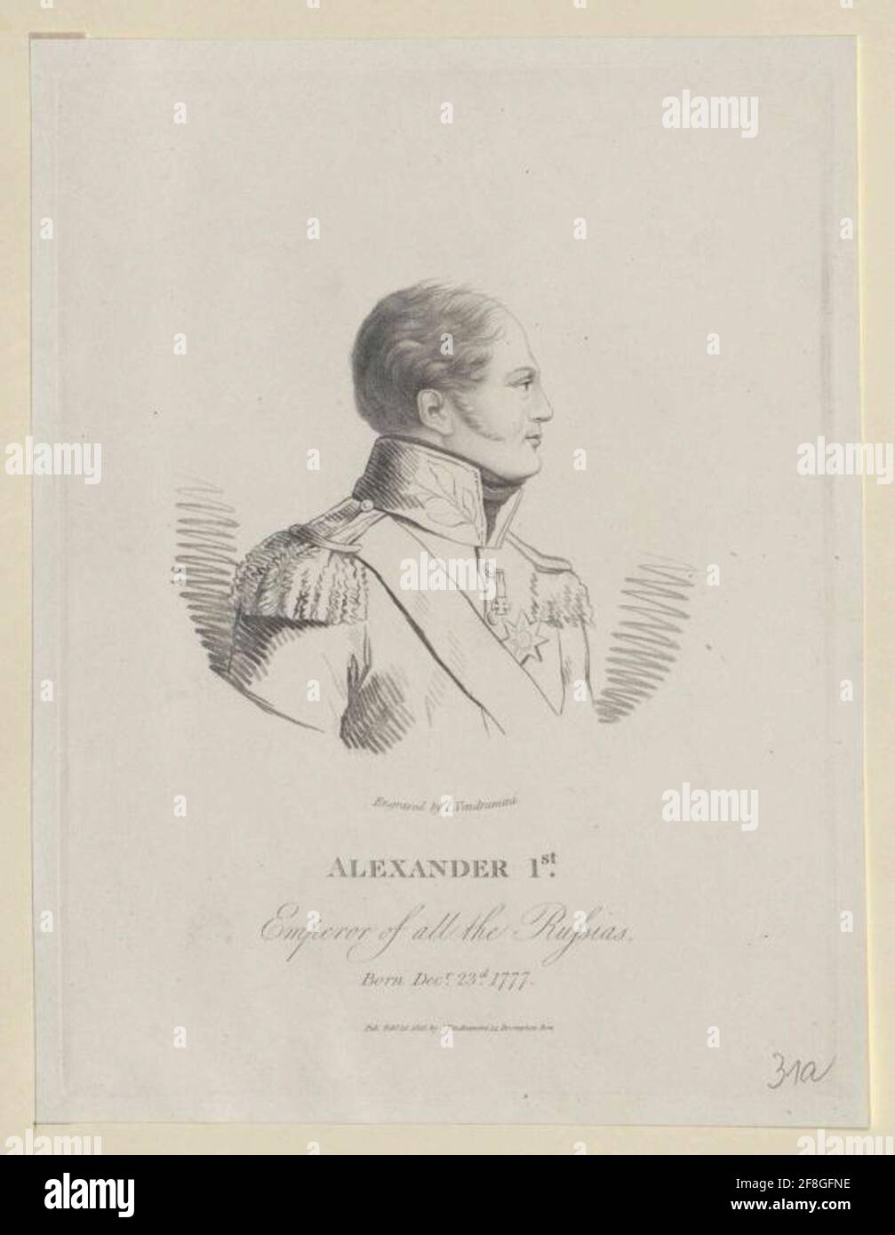 Alexander I, Kaiser of Russia Stock Photo - Alamy