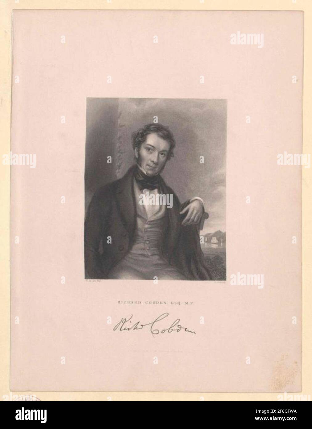 Cobden, Richard Stock Photo - Alamy