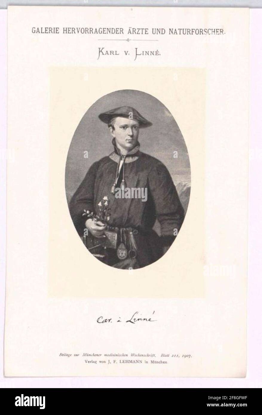 Linné, Charles of Stock Photo - Alamy