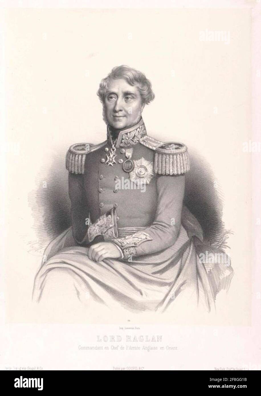 Somerset, Fitzroy James Henry Lord Raglan Stock Photo - Alamy