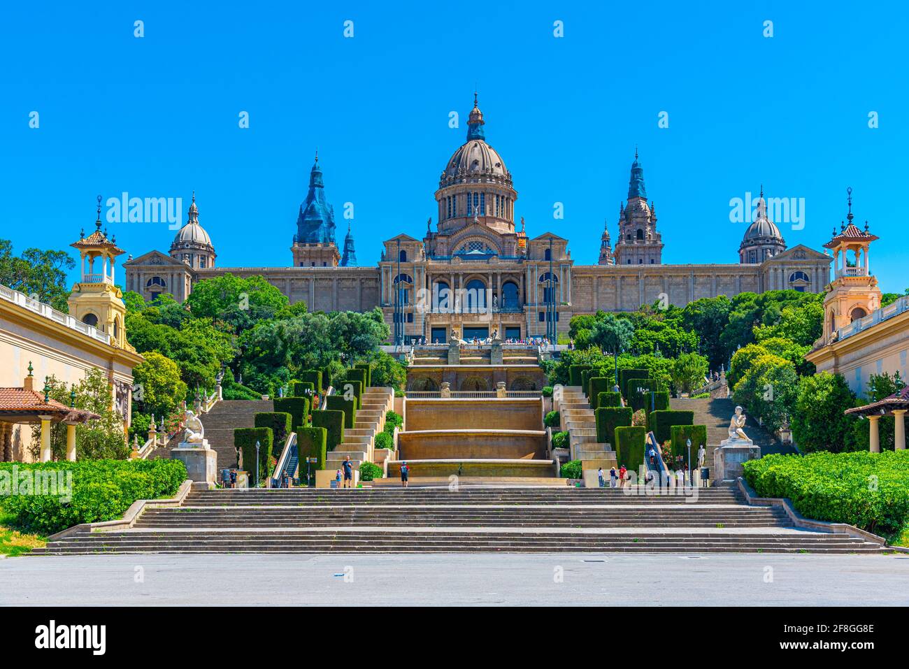 Catalan National Museum of Art in Barcelona, Spain Stock Photo - Alamy