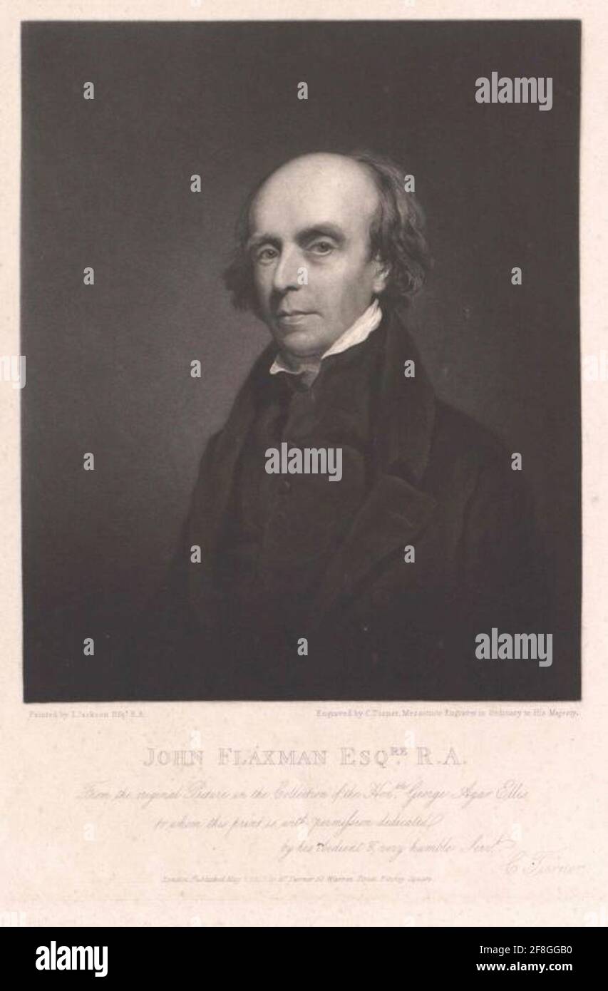 Flaxman, John Stock Photo - Alamy