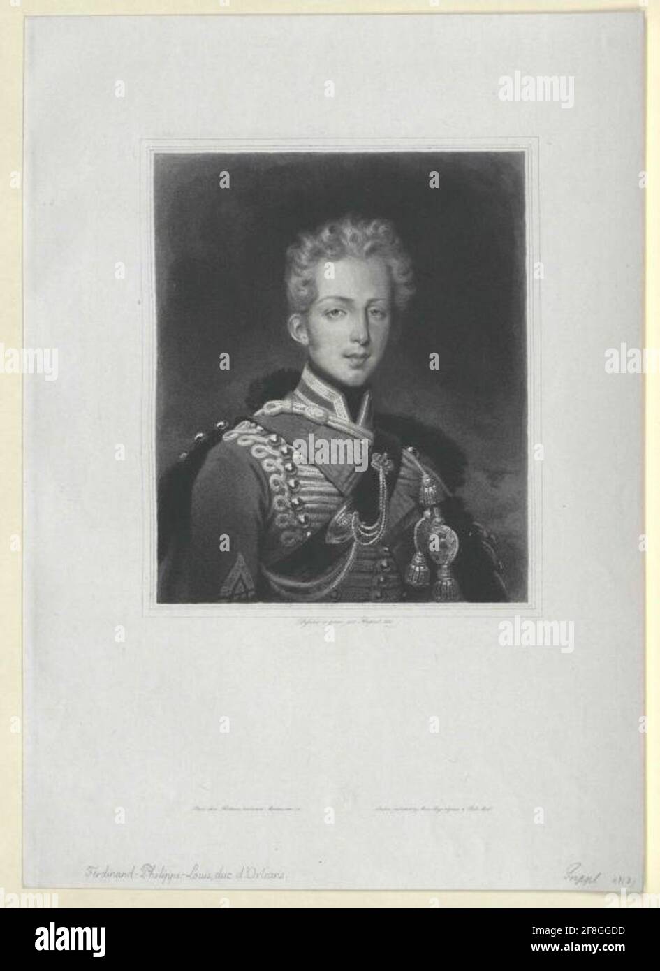 Ferdinand, Duke of Orléans Stock Photo - Alamy